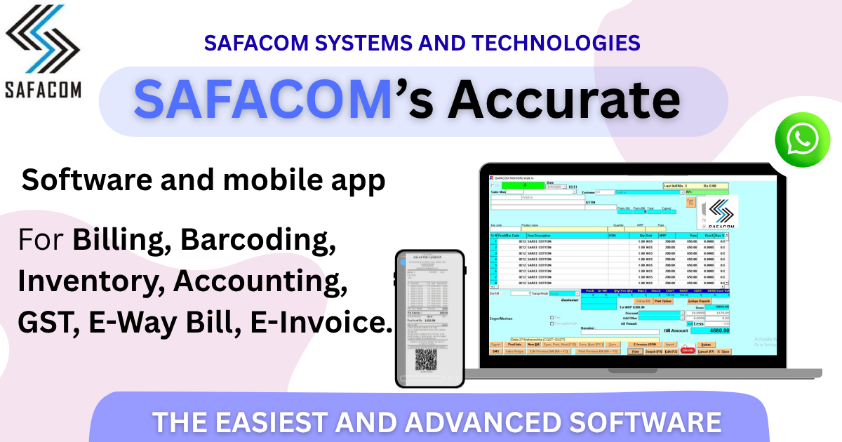 Billing Software with Barcoding Inventory in India | Accurate